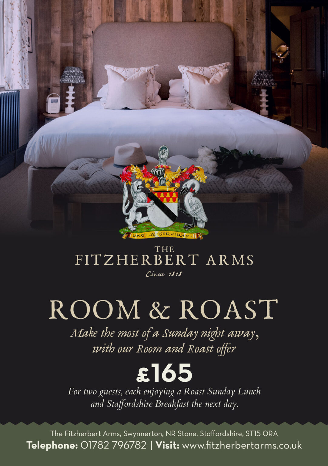 Room Offers | The Fitzherbert Arms
